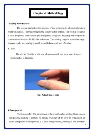 Biochips seminar report | PDF