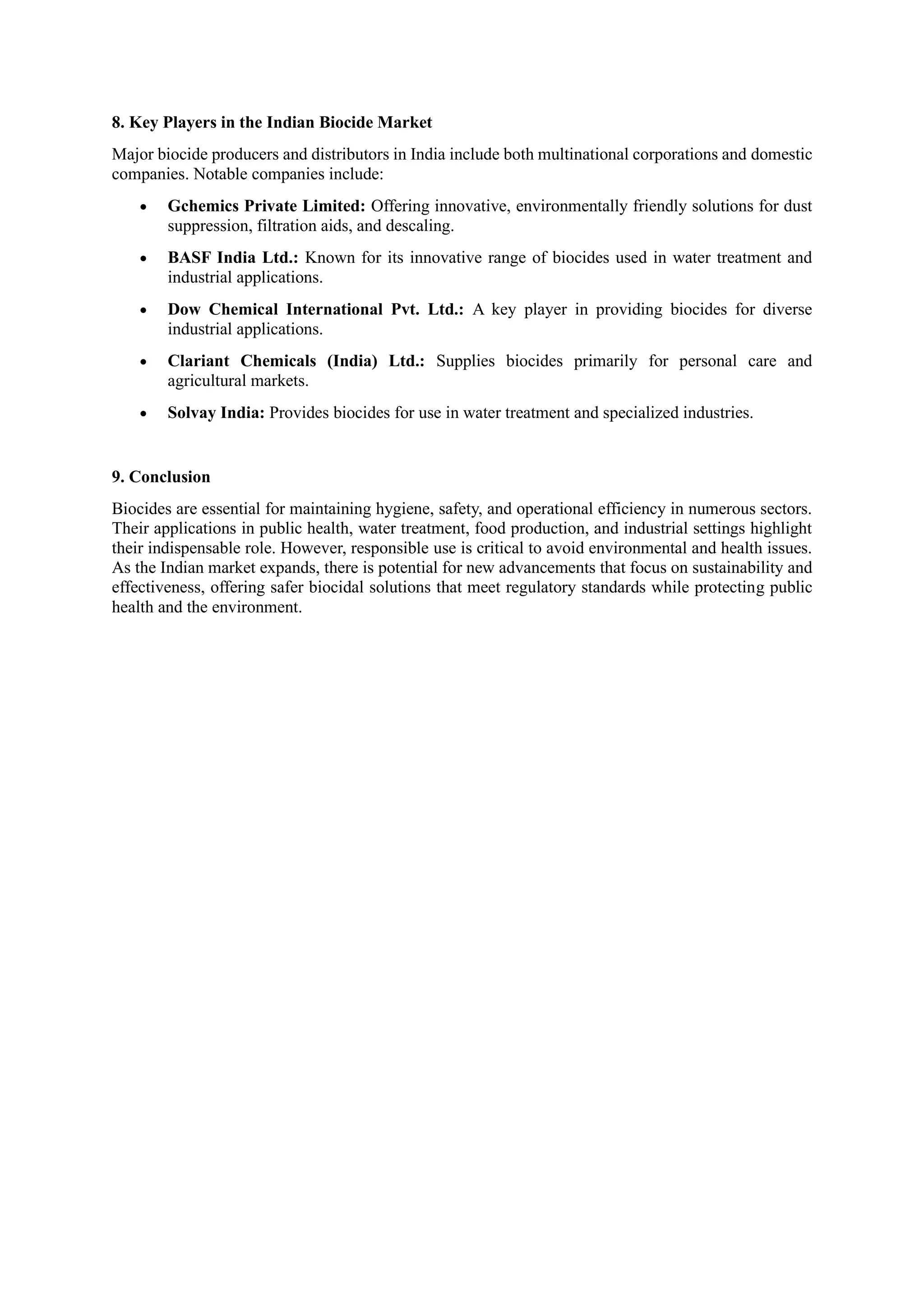 Understanding Biocides: Mechanisms, Markets, and Industrial Impact | PDF