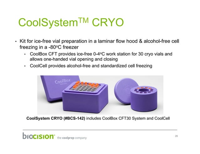 BioCision Product Overview Clinical | PPT