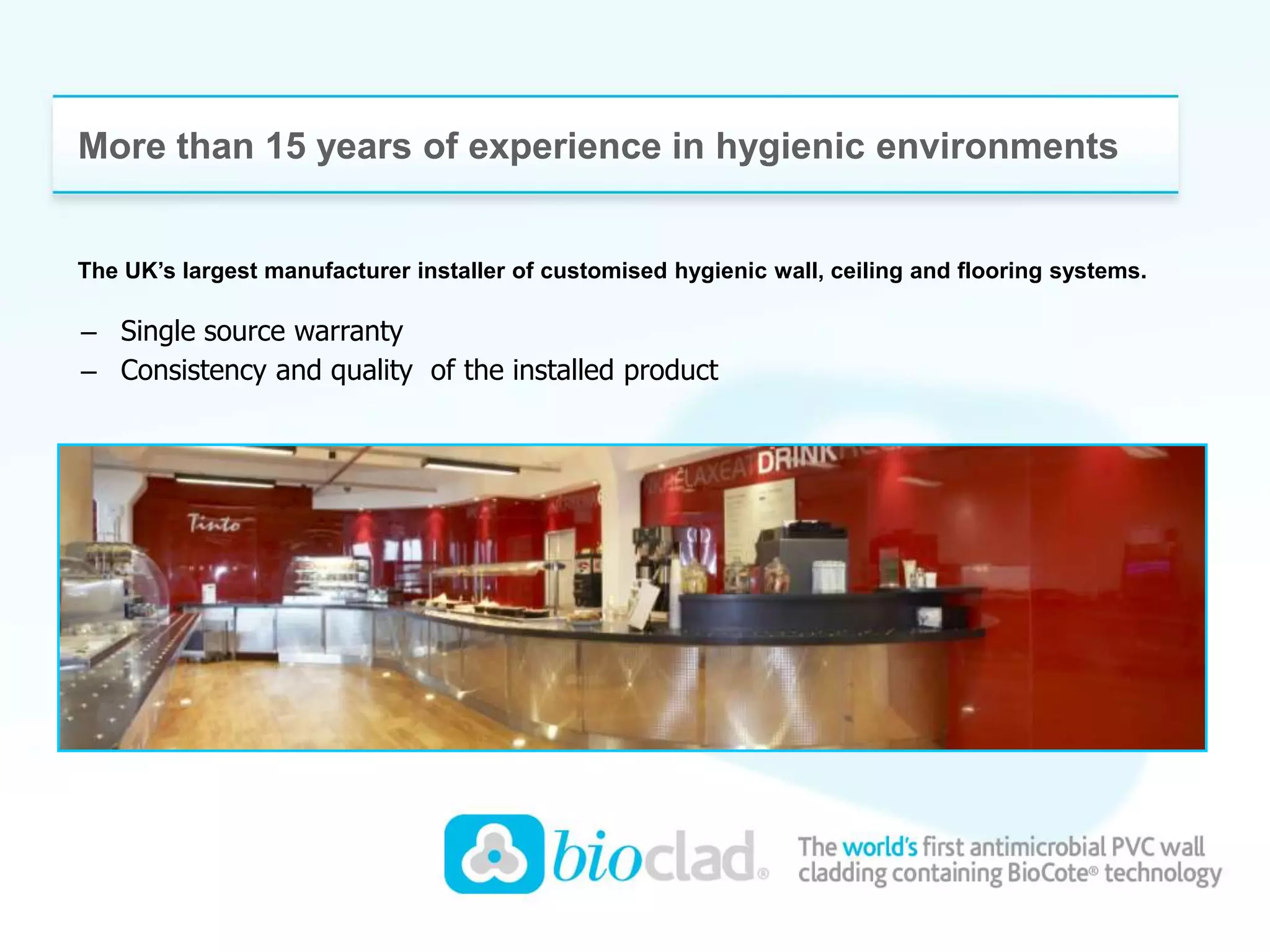Bio clad specification presentation | PPTX