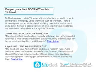 Bio clad specification presentation | PPT