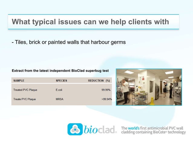 Bio clad specification presentation | PPT