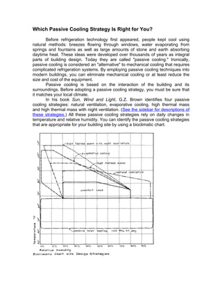 Bioclimatic chart | DOC
