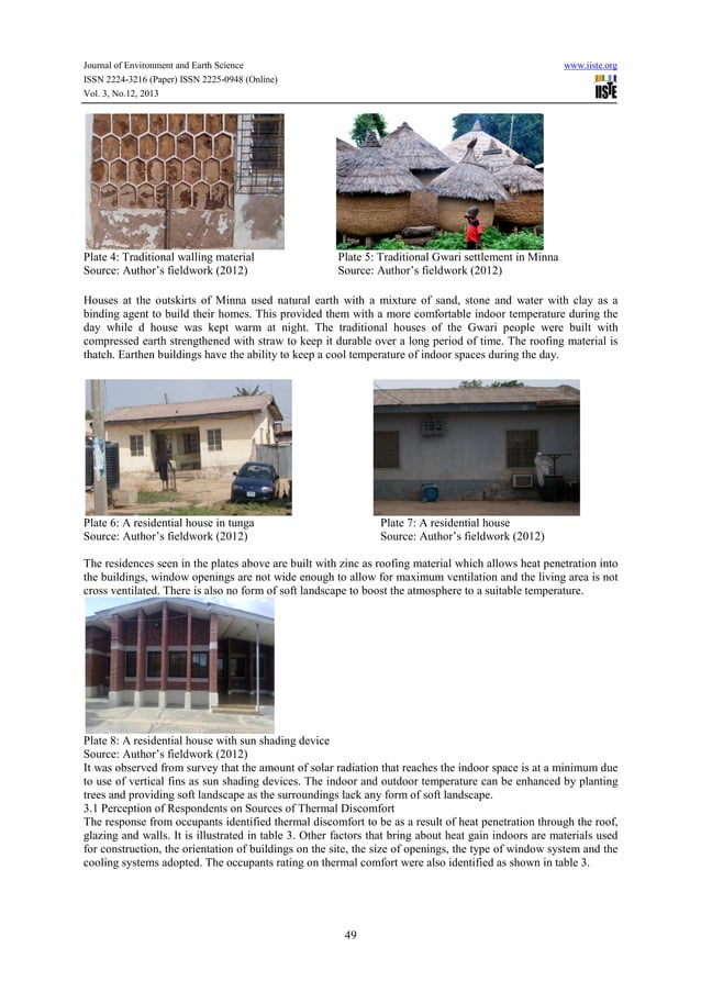 Bioclimatic design principle a solution to thermal discomfort in minna ...