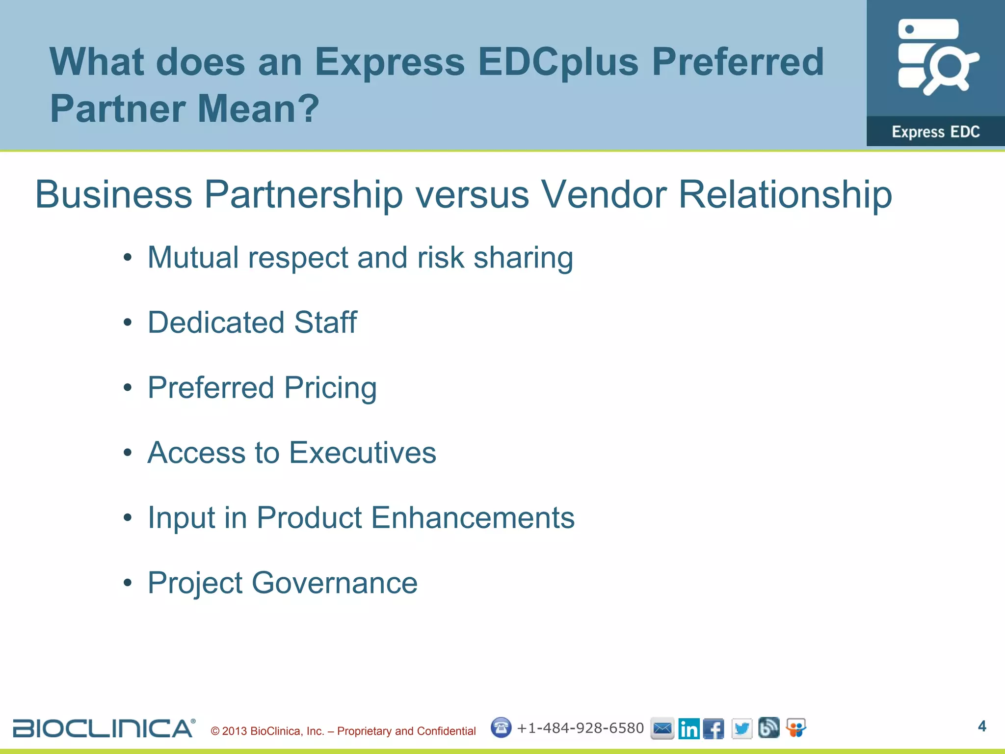 BioClinica and CRO Partners for Express EDCplus | PDF