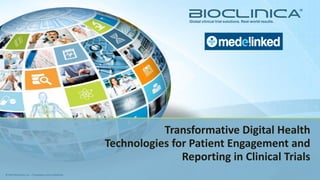 Webinar Transforming Digital Health Technologies for Patient Engagement ...