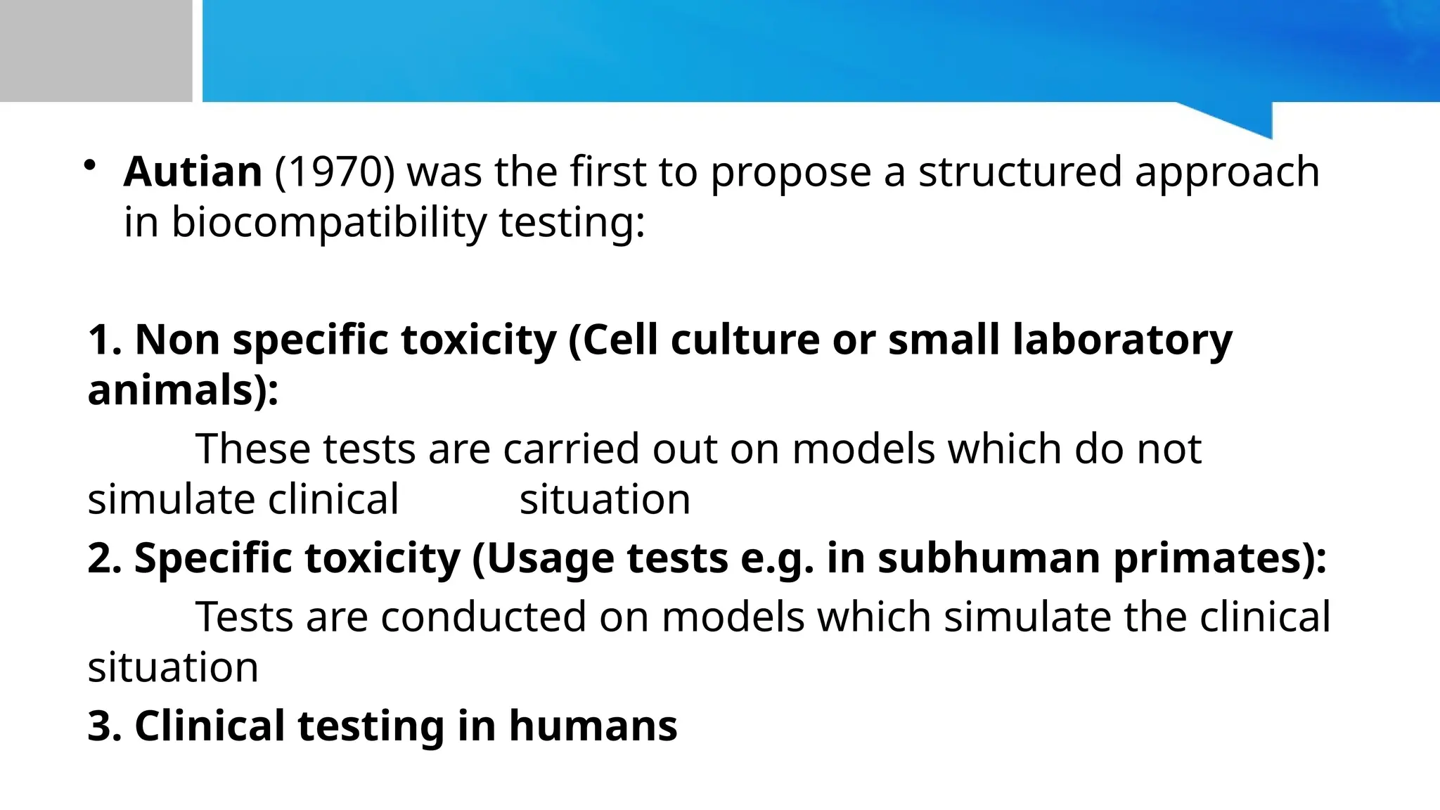 biocompactibility of dental materials , biocompactibility tests | PPTX