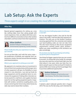 Expert Guide to Setting Up a New Lab | PDF