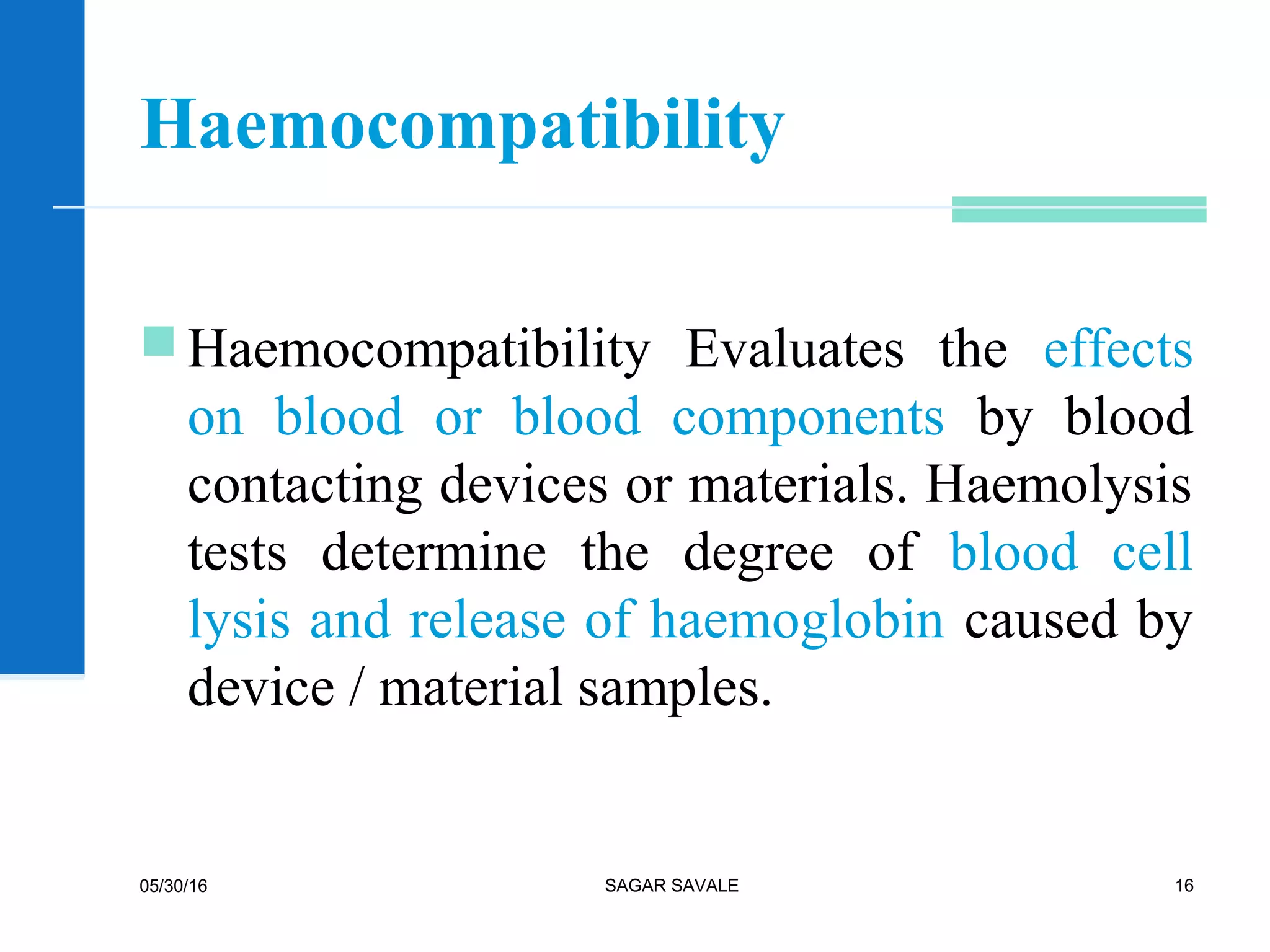 Biocompatibility | PPT