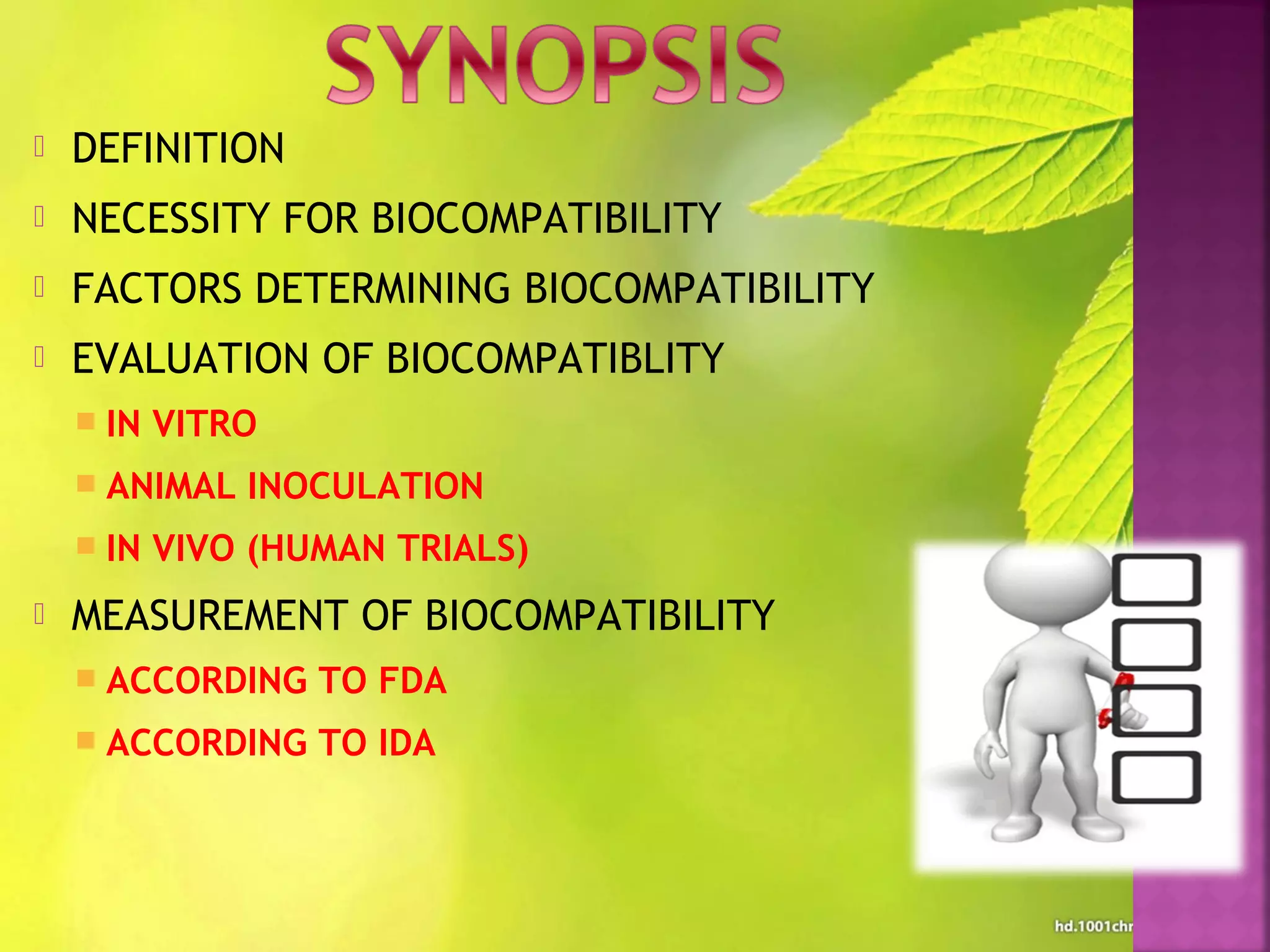 Biocompatibility of Dental materials | PPT