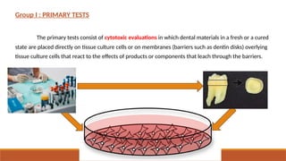 BIOCOMPATIBILITY & BIOLOGICAL CONSIDERATION OF DENTAL MATERIALS.pptx