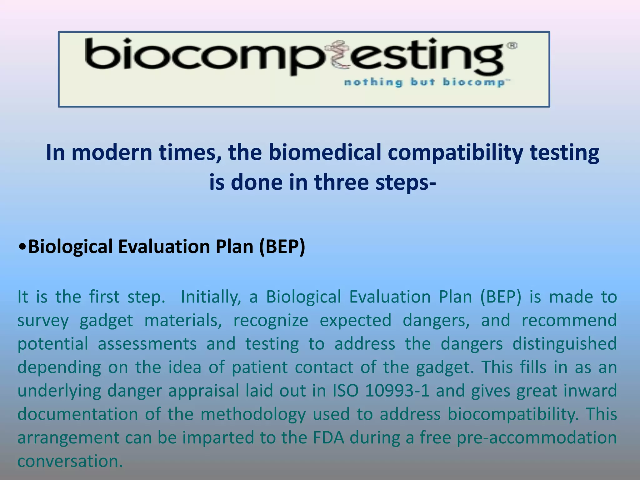 A Complete Guide about Biocompatibility for Medical Devices and ...