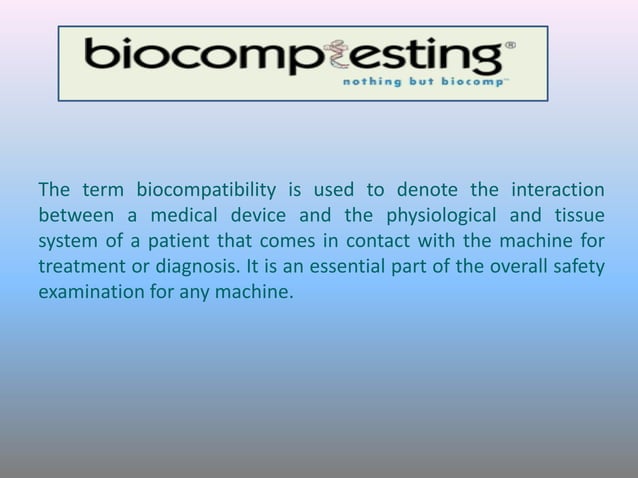 A Complete Guide about Biocompatibility for Medical Devices and ...