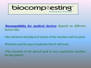 A Complete Guide about Biocompatibility for Medical Devices and ...