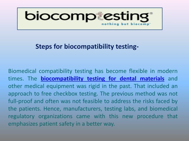 A Complete Guide about Biocompatibility for Medical Devices and ...
