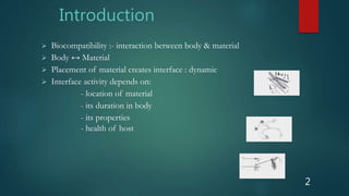 Biocompatibility info | PPT