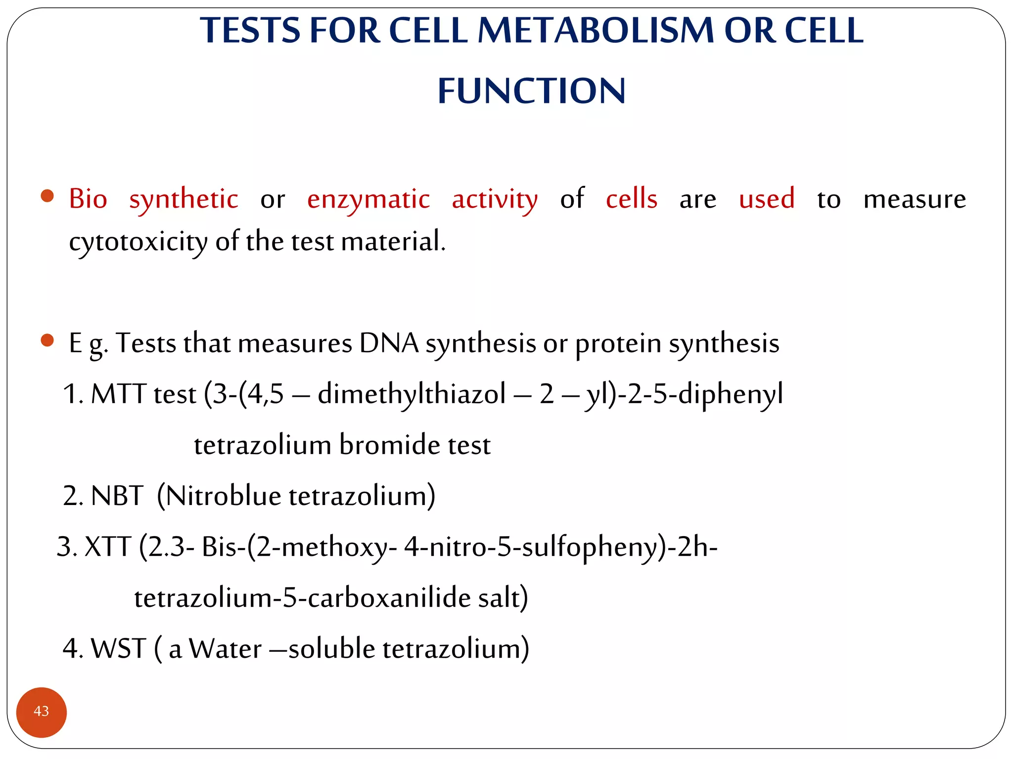 Biocompatibility of dental materials | PPTX