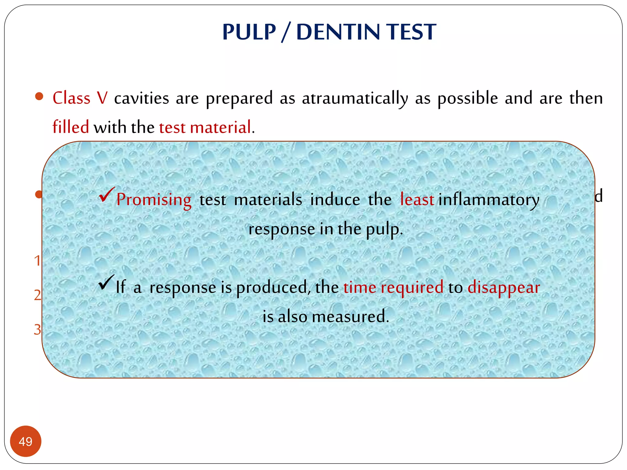 Biocompatibility of dental materials | PPTX
