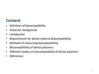 biocompatibility of polymers.pptx