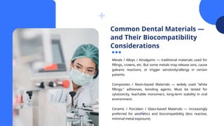 Biocompatibility Testing for Dental Materials.pptx