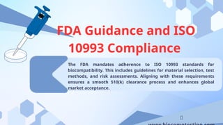 Biocompatibility Testing for FDA 510(k): Ensuring Safety and Compliance ...