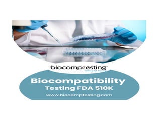 Biocompatibility testing for medical devices | PPT