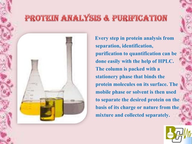 Biocompatible coating & protein analysis | PPTX | Chemistry | Science