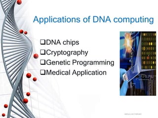 Bio computing | PPTX
