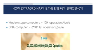 Biocomputing- biological computing | PPTX