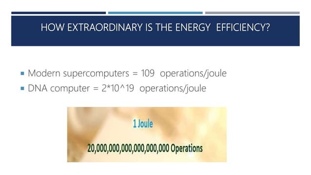 Biocomputing- biological computing | PPTX | Genetics | Science