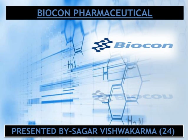 Biocon pharmaceutical | PPTX
