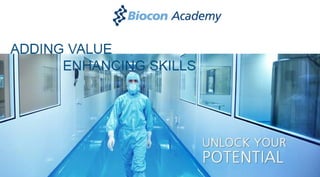 Launching Biocon Acadey - Adding Value Enhancing Skills | PDF