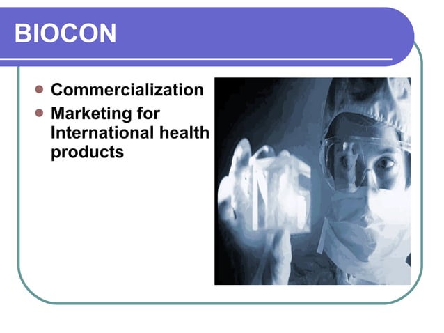 Biocon Company Profile | PPT
