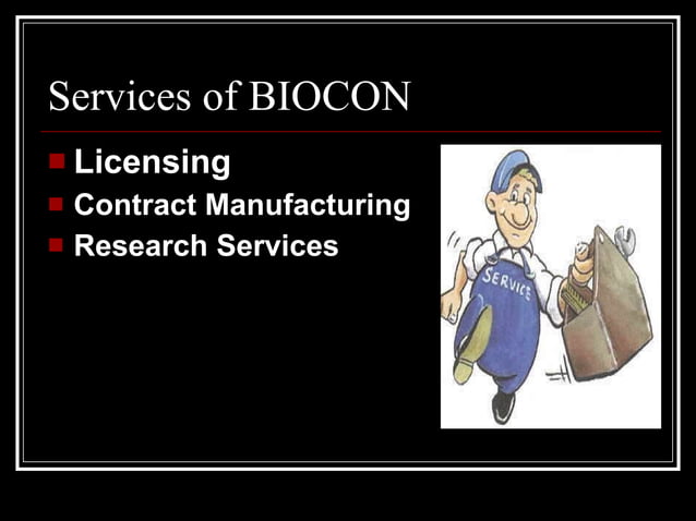 Biocon Company Profile | PPT