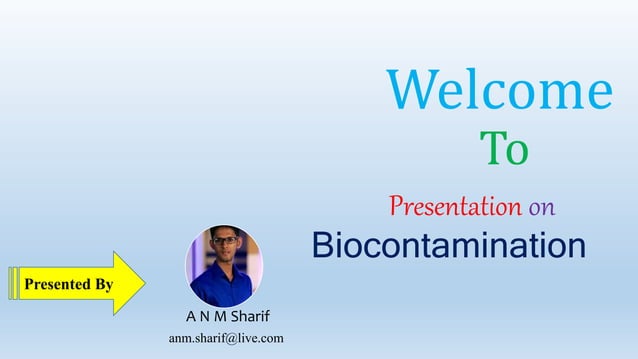 Biocontamination | PPT