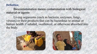 Biocontamination | PPTX