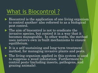 Biocontrol Agents | PPTX