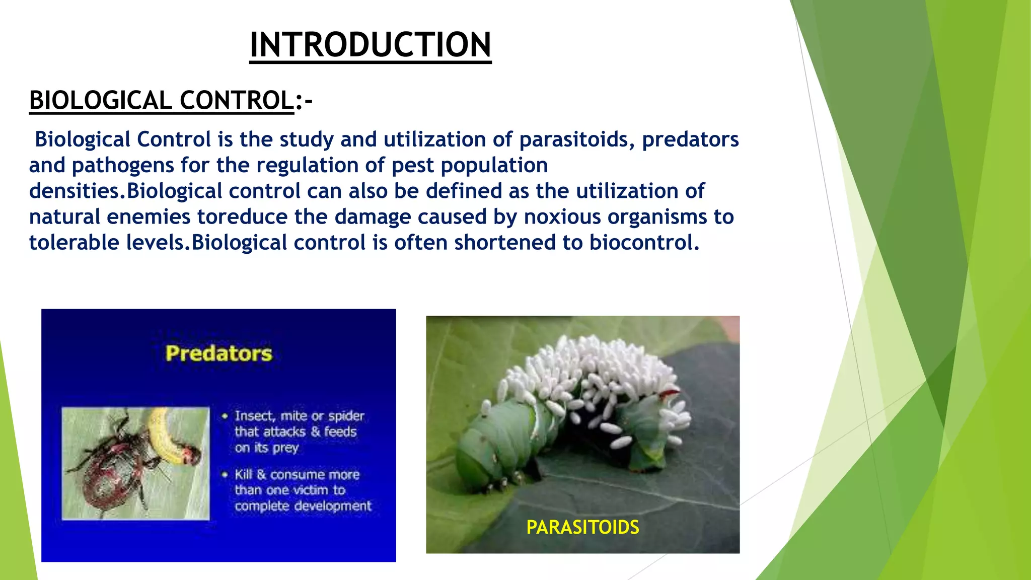 Biocontrol ppt | PPTX