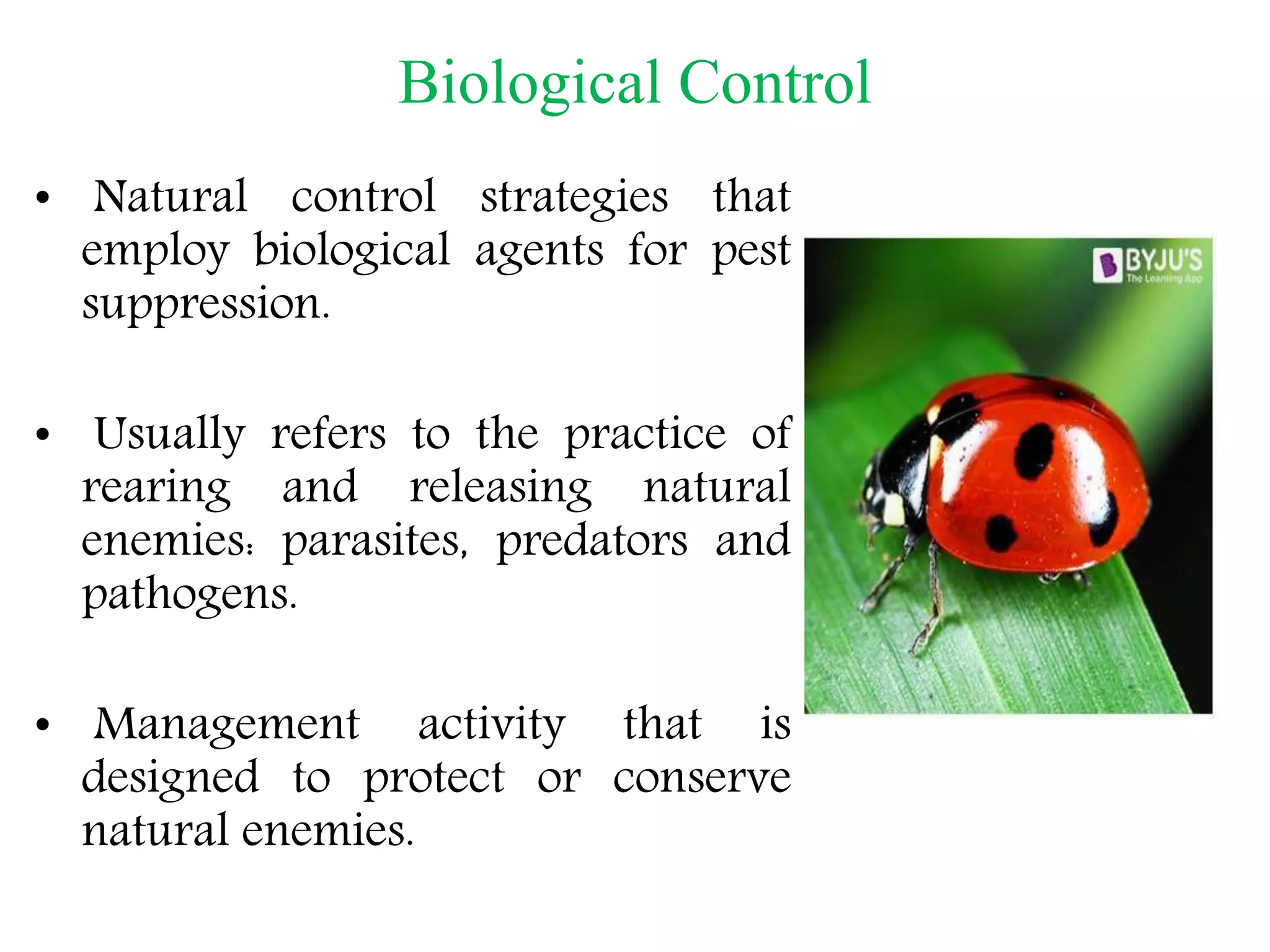 Biological Control of Garden pea | PPT