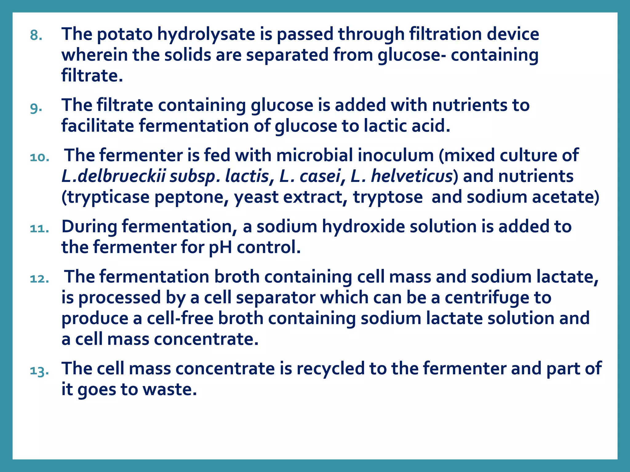 Bioconversion of starch | PPTX