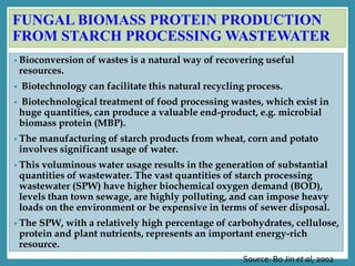Bioconversion of starch | PPTX