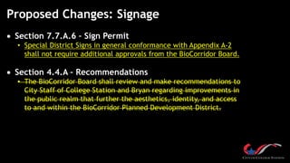 BioCorridor Zoning Amendment | PPTX | Developmental Sites | Real Estate