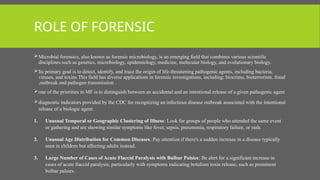 "Bio Crime: Unraveling the Intersection of Biology and Criminal ...