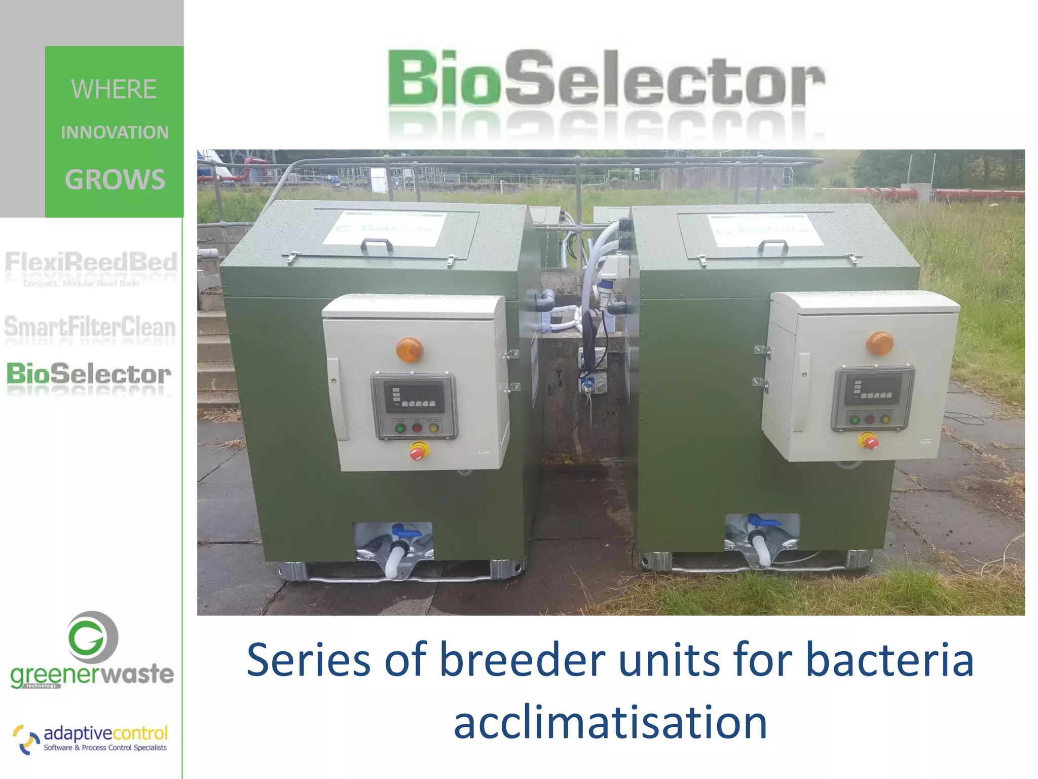 BioCube bacteria dosing unit for wastewater treatment | PPT