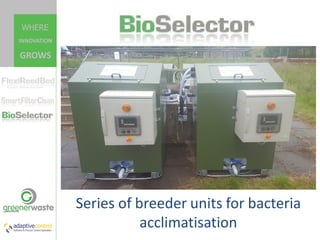 BioCube bacteria dosing unit for wastewater treatment | PPT