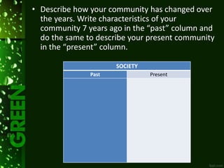 Bio cultural and social evolution lesson plan presentation | PPTX