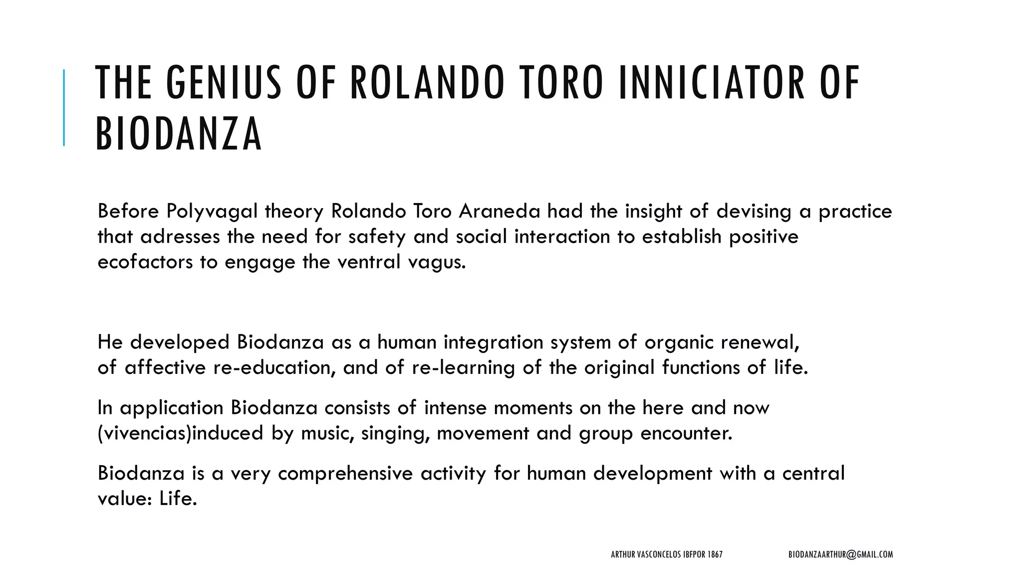 Biodanza and polyvagal theory for publication j. arthur vasconcelos 29 ...