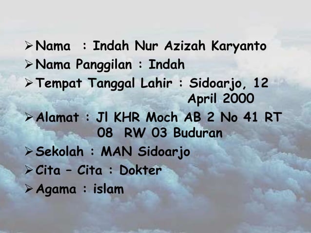 Biodata | PPTX