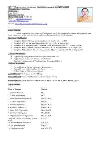 Resume | DOCX | Computer Software and Applications | Computing