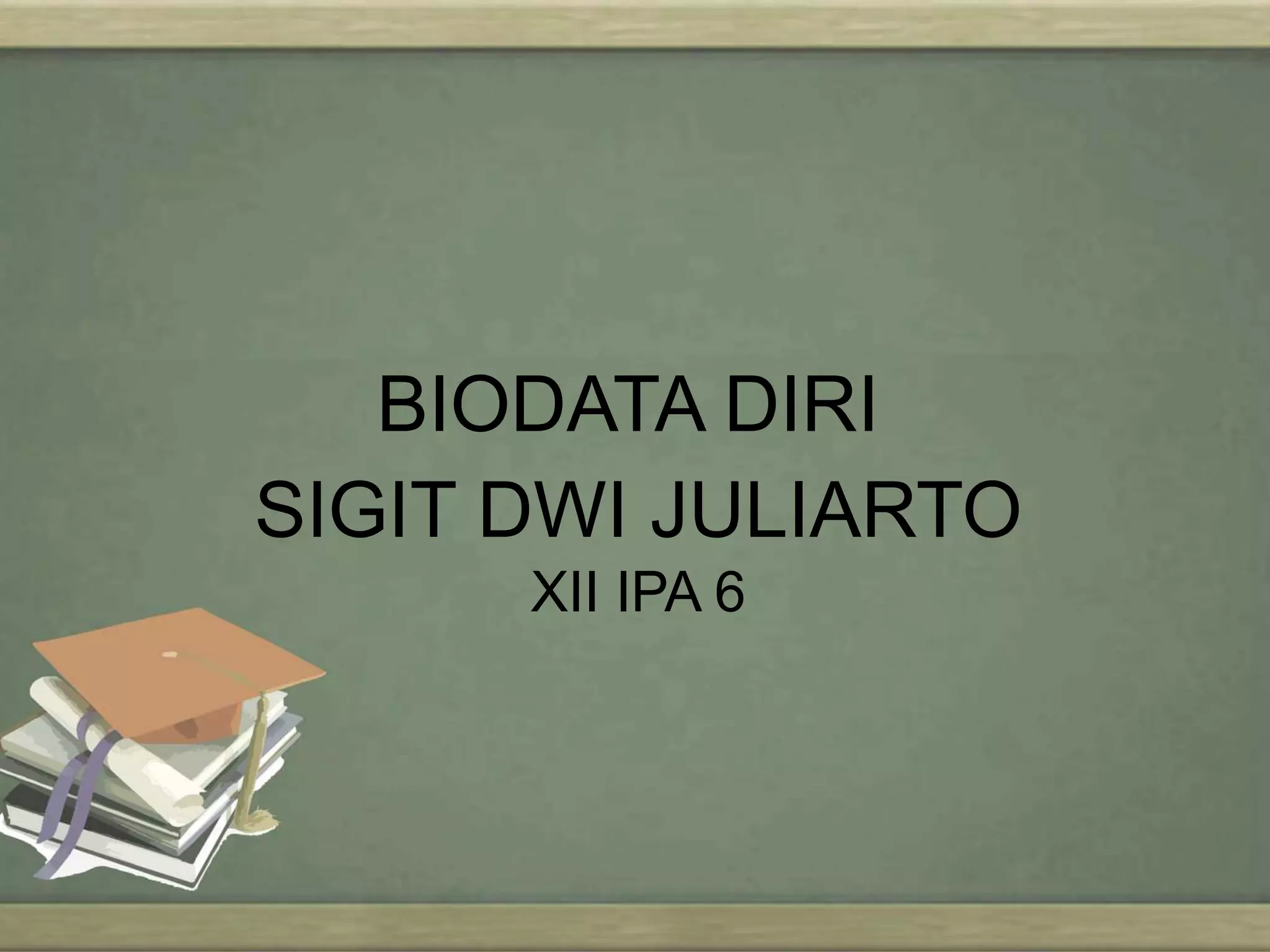 Contoh Power Point Untuk Perkenalan/Biodata diri | PPTX